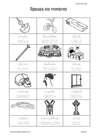 2do grupos consonanticos