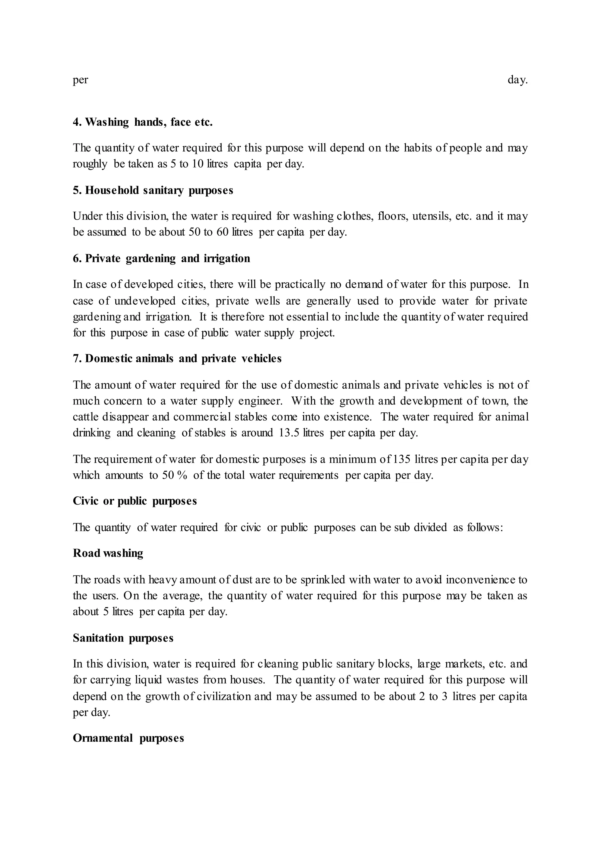 2 domestic water requirements | DOCX