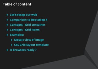 2D Page Layout | PPTX | Web Design and HTML | Internet