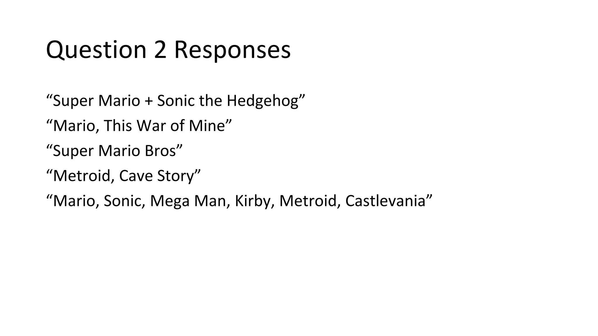 2 d platform games questionnaire feedback.pptx