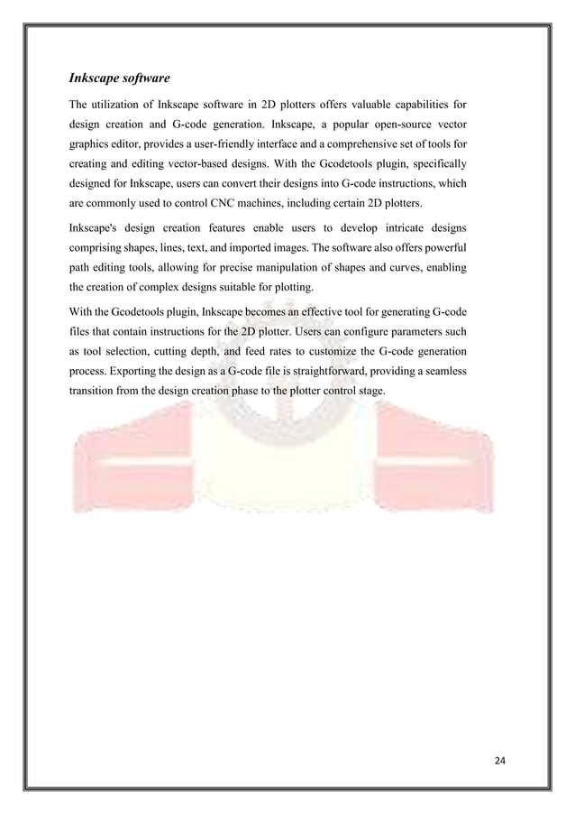 2d plotter project.docx | Graphics Software | Computer Software and Applications