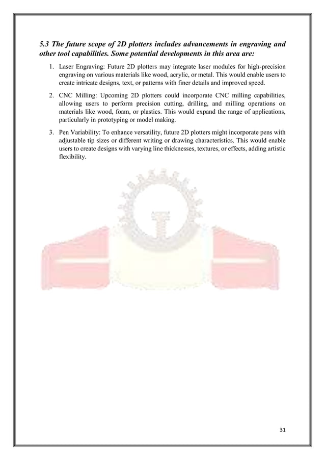 2d plotter project.docx | Graphics Software | Computer Software and Applications