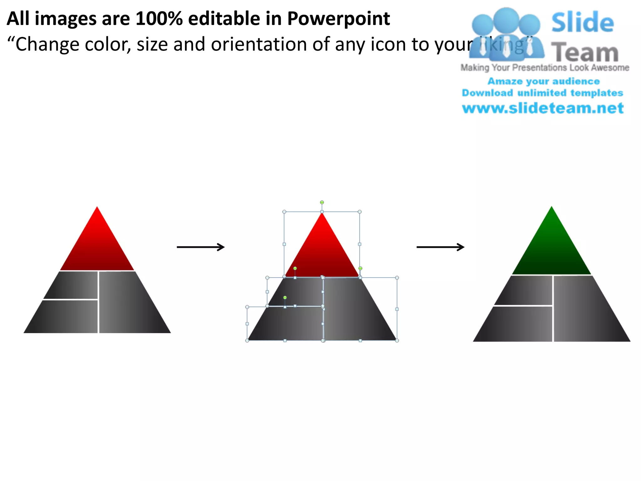2d pyramid complex powerpoint presentation slides ppt templates | PDF