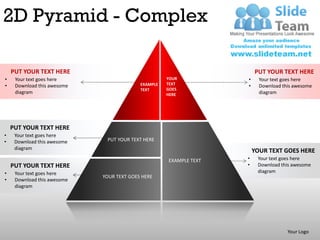 2d pyramid complex powerpoint presentation slides ppt templates | PDF