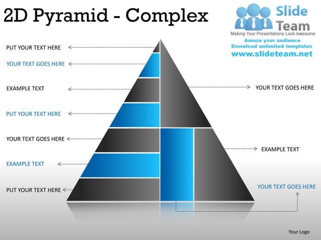 2d pyramid complex powerpoint presentation slides ppt templates | PDF