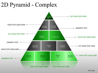2d pyramid powerpoint presentation templates and slides | PPTX