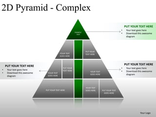 2d pyramid powerpoint presentation templates and slides | PPTX