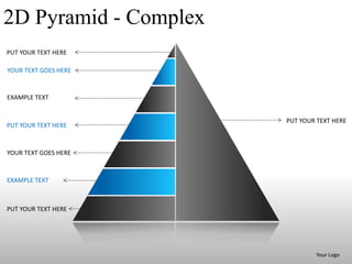 2d pyramid powerpoint presentation templates and slides | PPTX