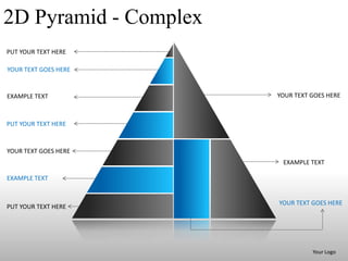 2d pyramid powerpoint presentation templates and slides | PPTX
