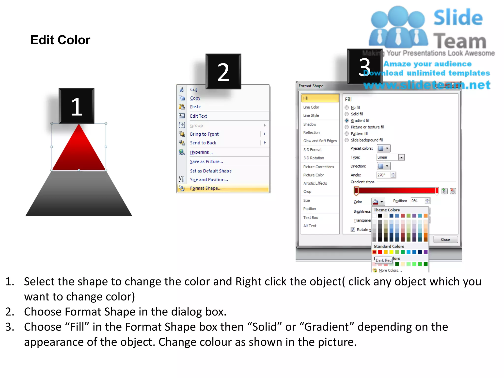 2d pyramid simple powerpoint presentation slides ppt templates | PDF