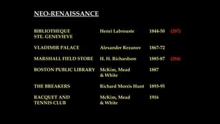 2D Revivals and survivals - Neo Renaissance.ppt