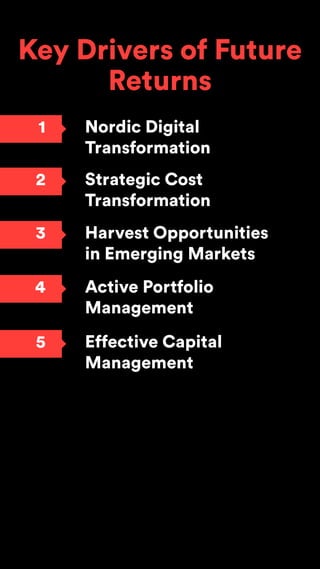 2 drivers of future returns cfo presentation | PDF