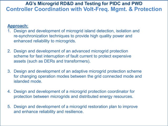 7.2_Microgrid Controller Coordination_Kumar_EPRI/SNL Microgrid Symposium | PPTX