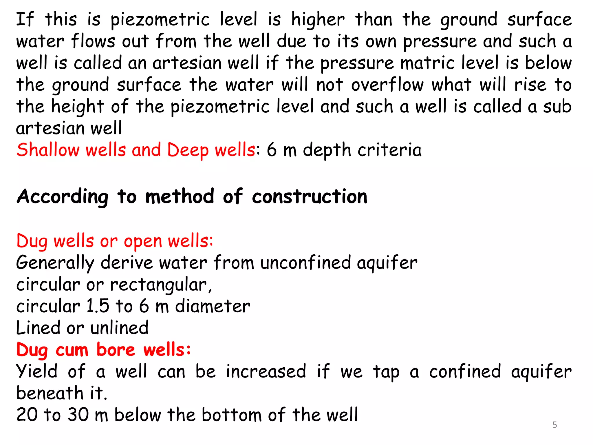 Water, Wells and Pumps | PPTX