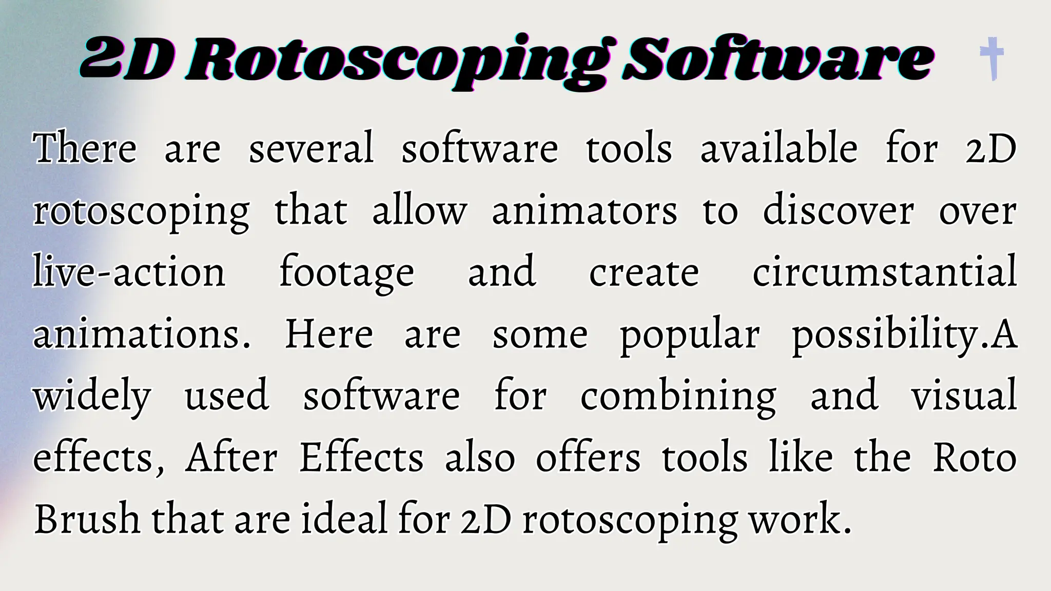 What is rotoscoping in 2D animation : Complete Guide | PDF
