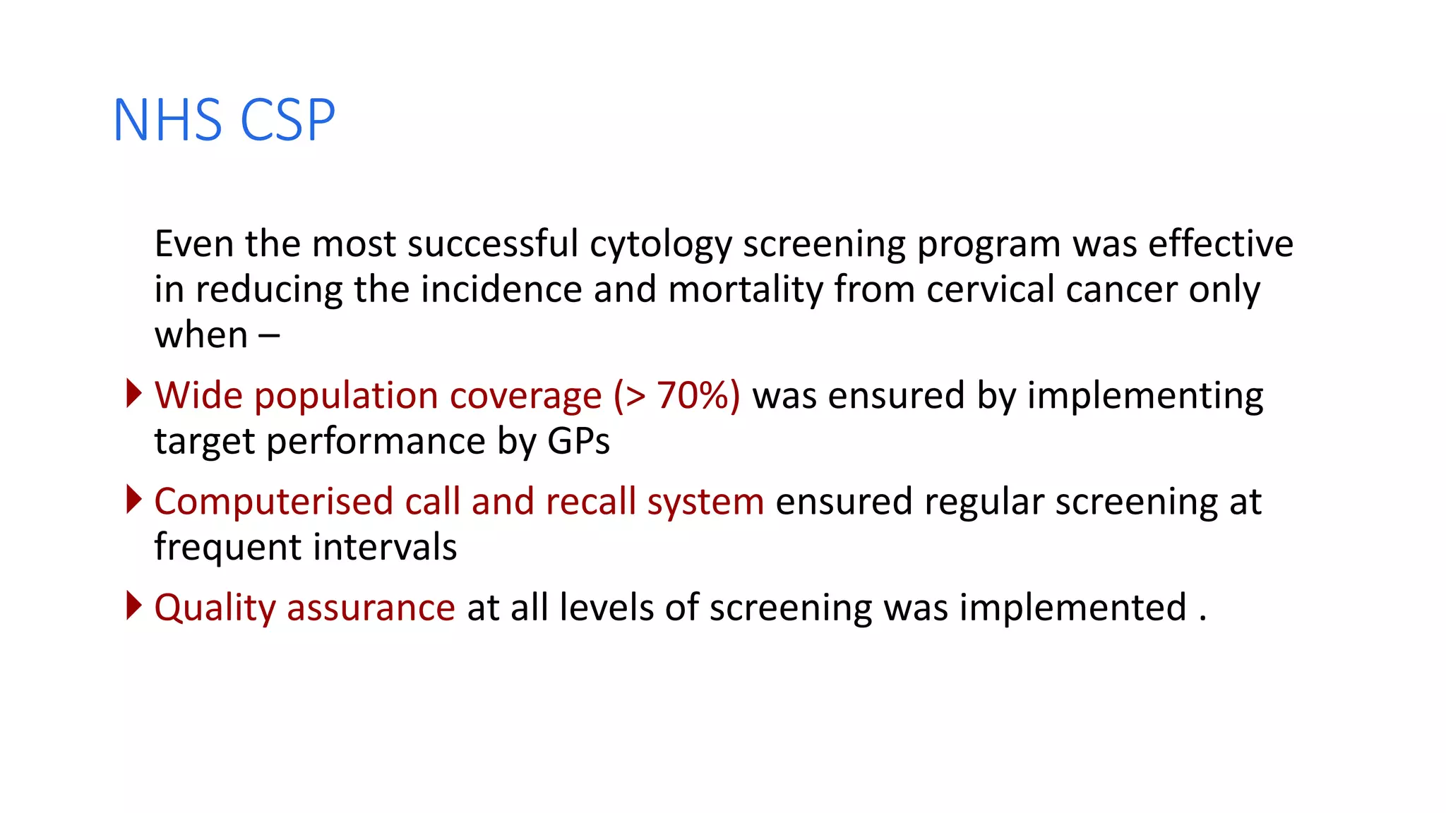 Dept. of Health cervical cancer fogsi_ screening test npcdcs_dept. of ...