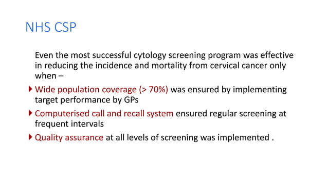 Dept. of Health cervical cancer fogsi_ screening test npcdcs_dept. of ...
