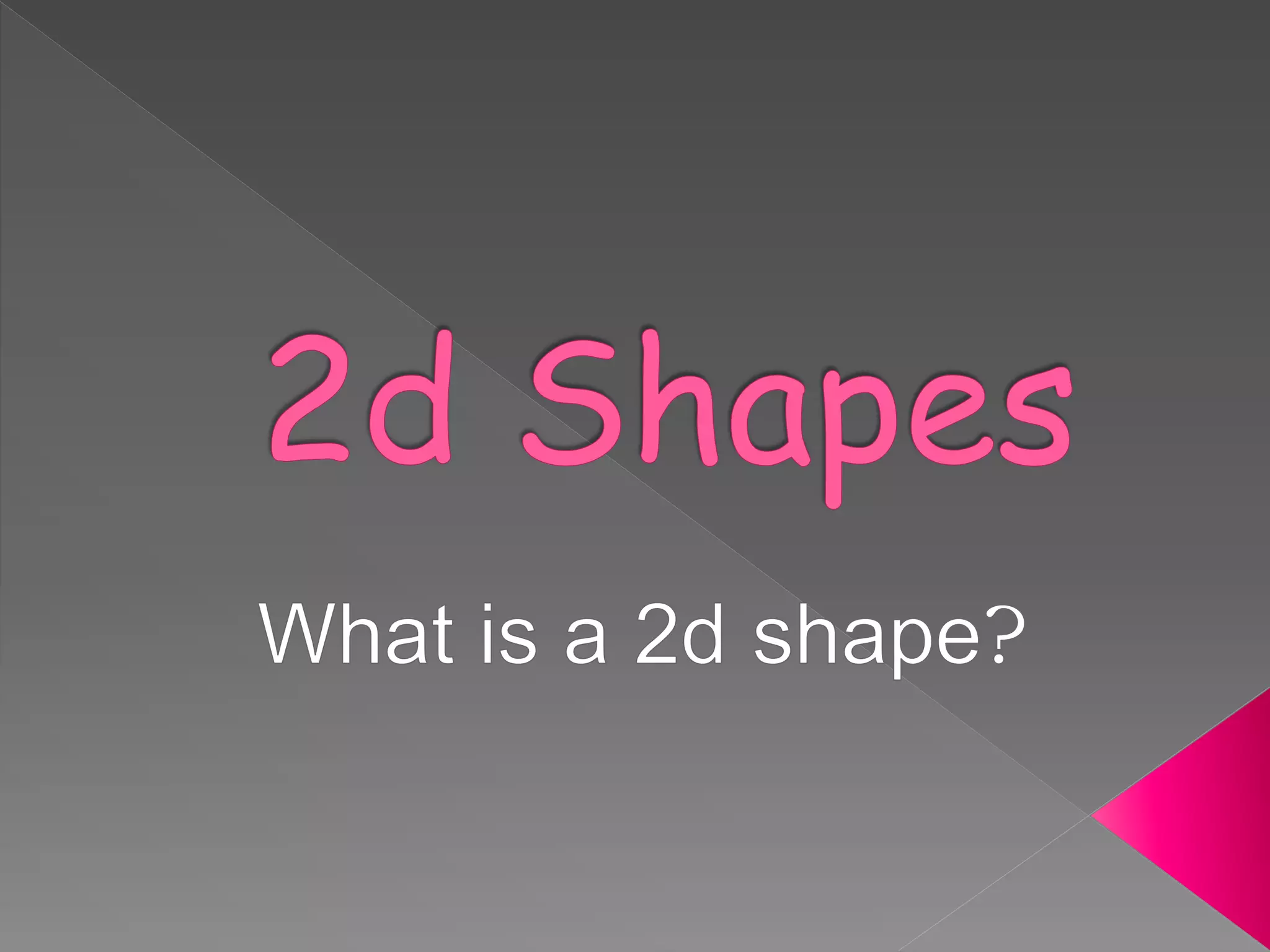 2 d shape powerpoint | PPTX