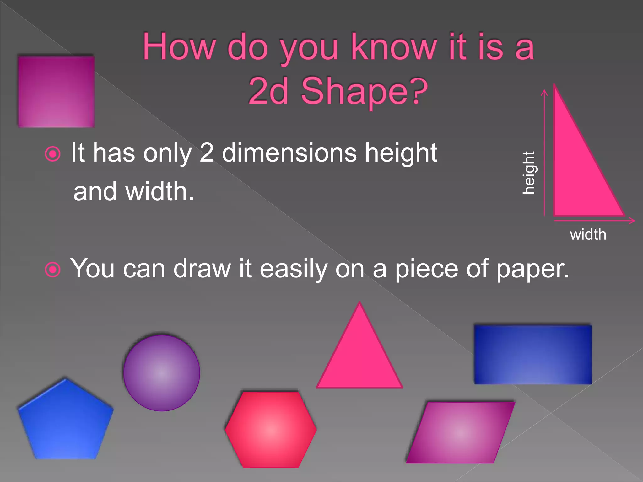 2 d shape powerpoint | PPTX