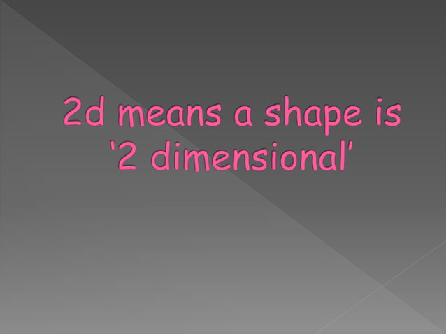 2 d shape powerpoint | PPTX