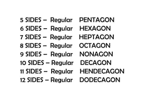 2 d shapes_presentation | PDF
