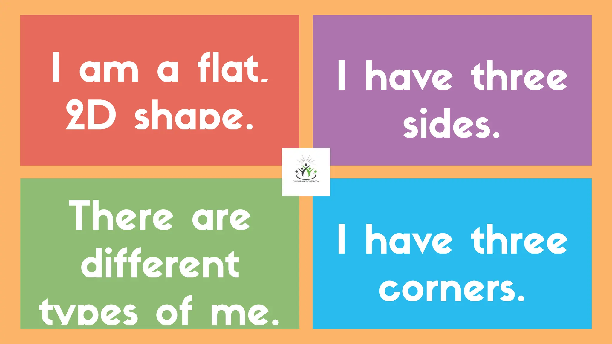 2D Shapes Properties Mathematics Quiz Presentation in Colorful Bold ...