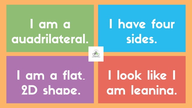 2D Shapes Properties Mathematics Quiz Presentation in Colorful Bold ...