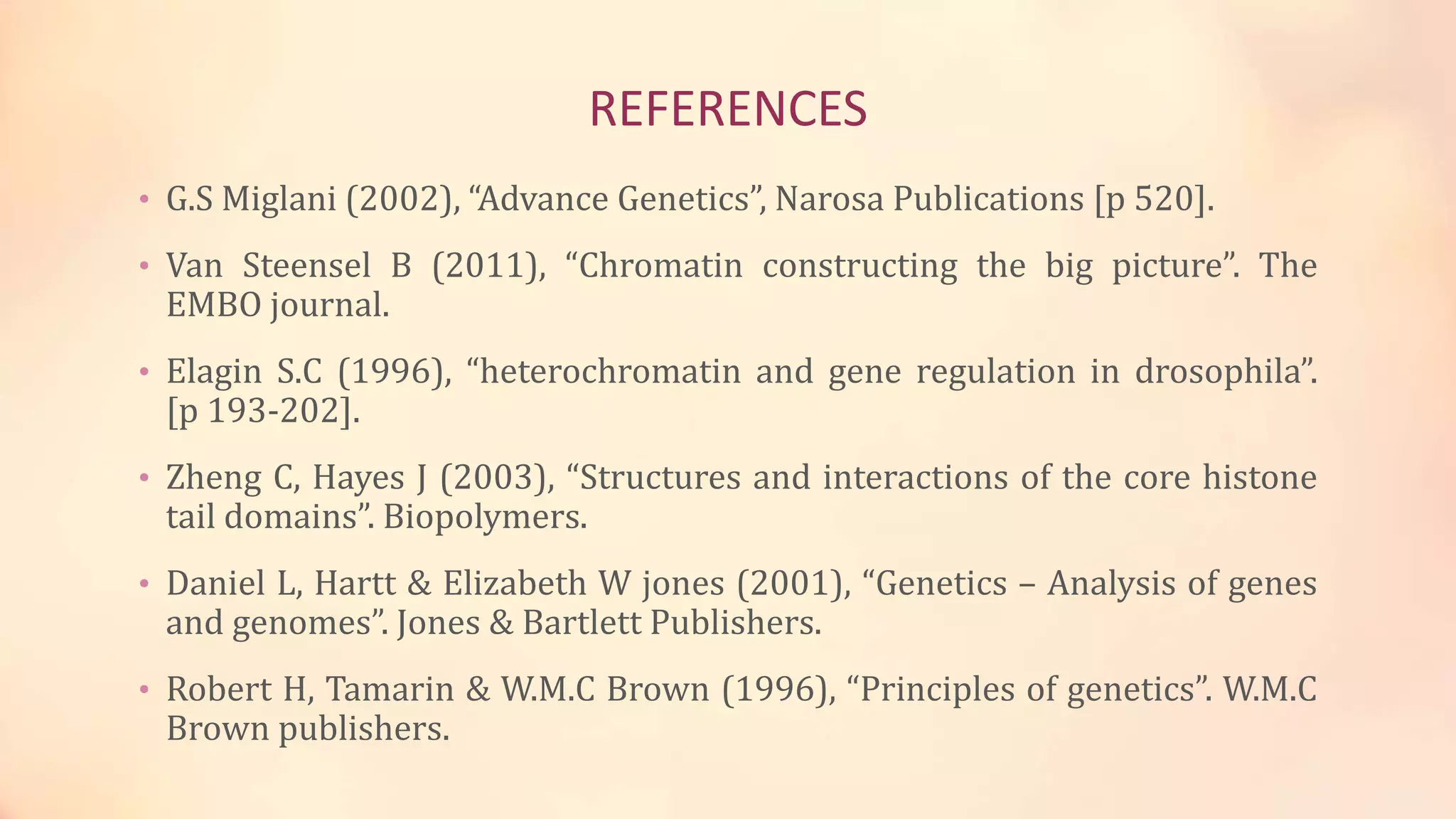 Heterochromatin and euchromatin mains | PPTX