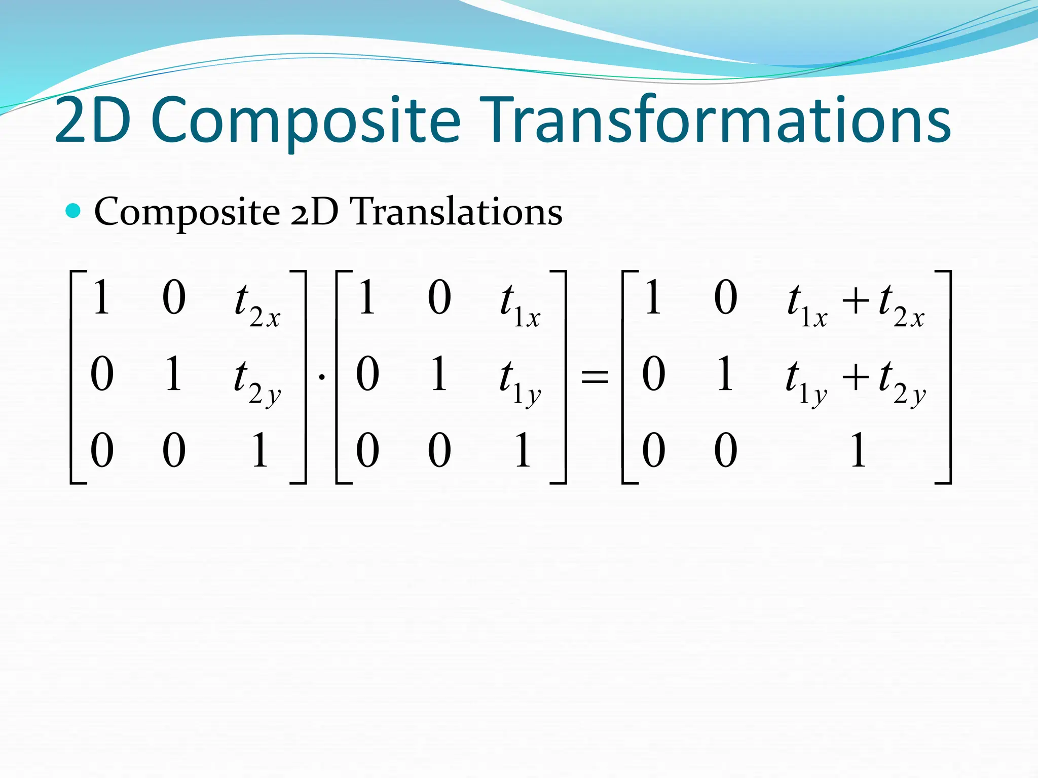 2D_transformatiomcomputer graphics 2d translation, rotation and scaling ...