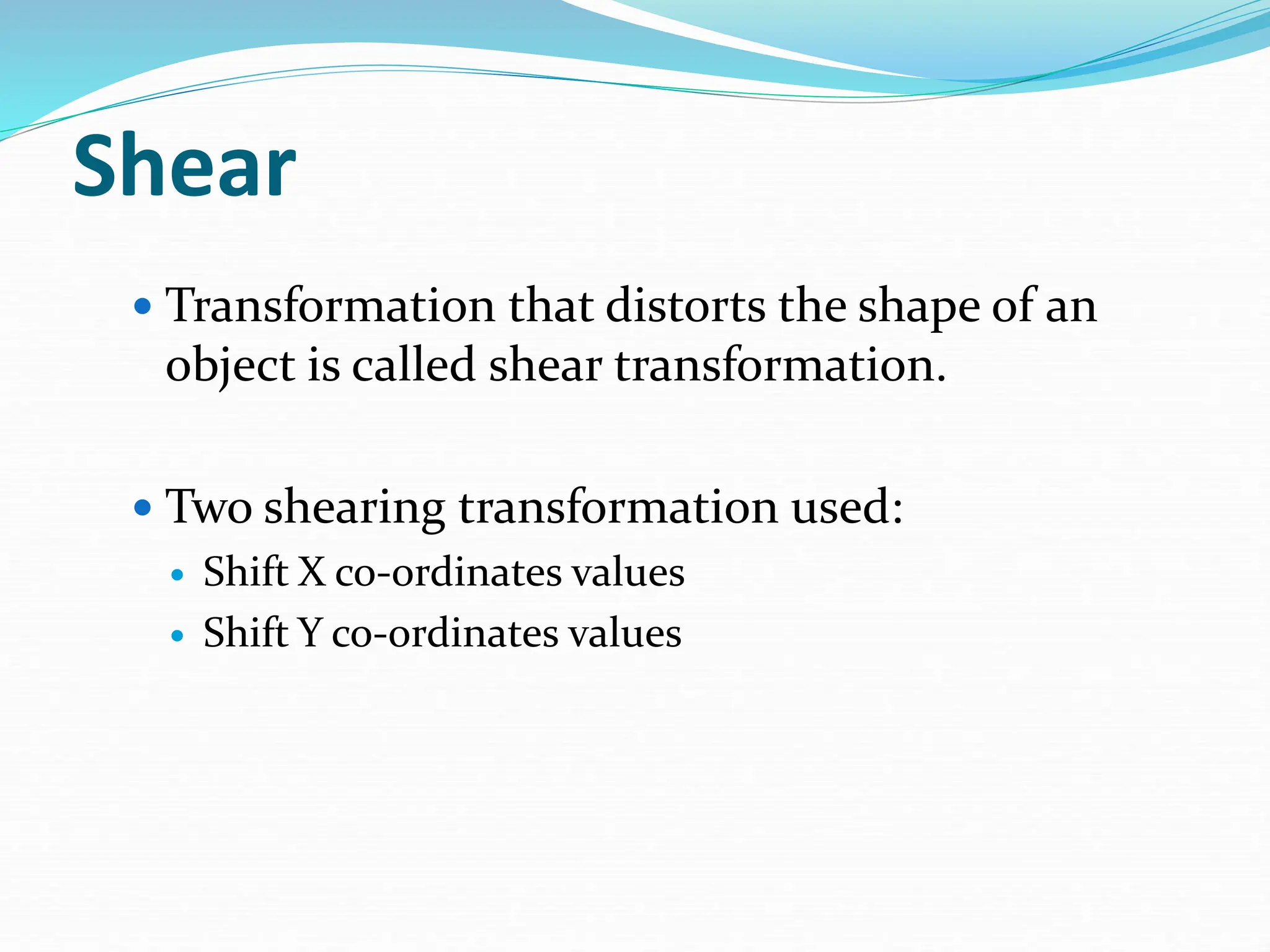 2D_transformatiomcomputer graphics 2d translation, rotation and scaling ...