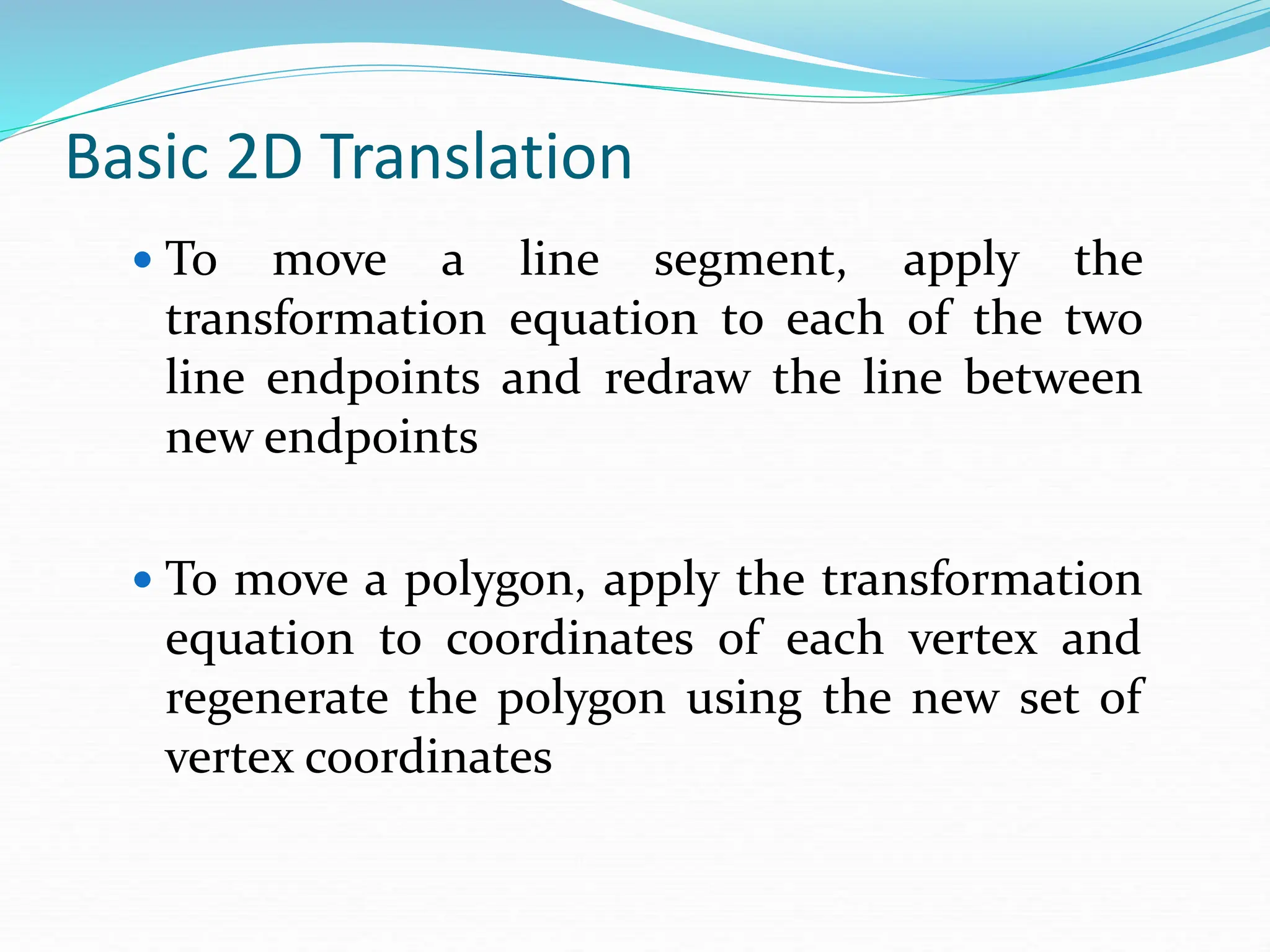 2D_transformatiomcomputer graphics 2d translation, rotation and scaling ...