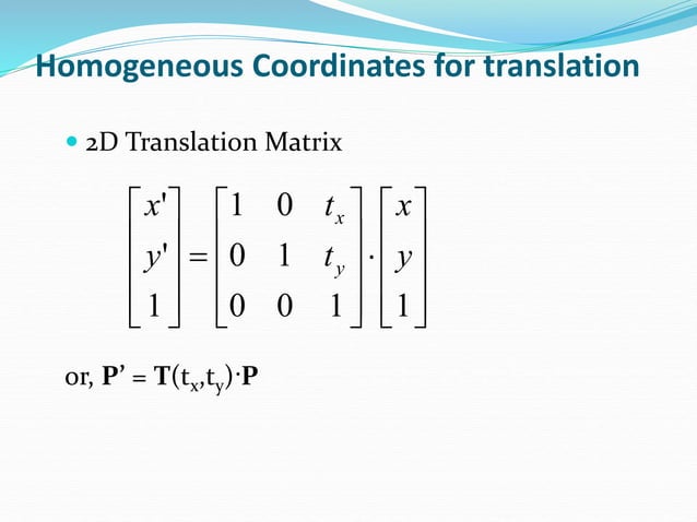 2D_transformatiomcomputer graphics 2d translation, rotation and scaling ...