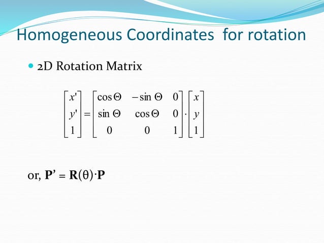 2D_transformatiomcomputer graphics 2d translation, rotation and scaling ...