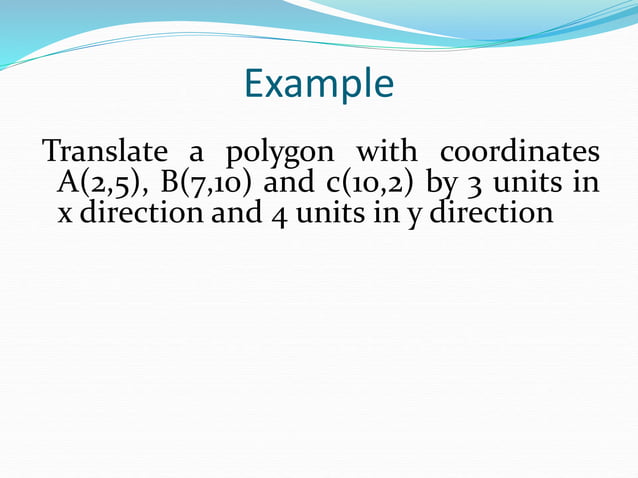 2D_transformatiomcomputer graphics 2d translation, rotation and scaling ...