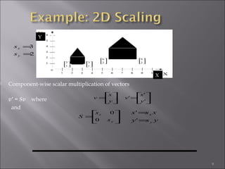 2 d transformation | PPT