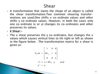 2d-transformation | PPTX