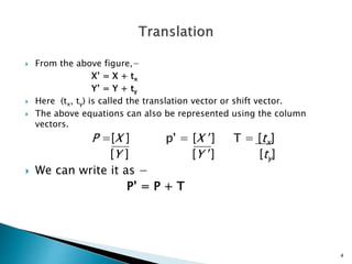 2d-transformation | PPTX