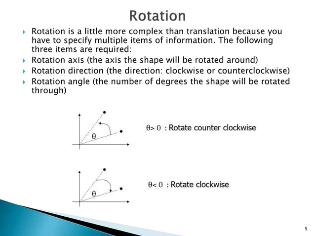 2d-transformation | PPTX | 3-D Graphics | Computer Software and ...