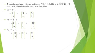 COMPOSITE TRANSFORMATION COMPUTER GRAPHICDS.ppt