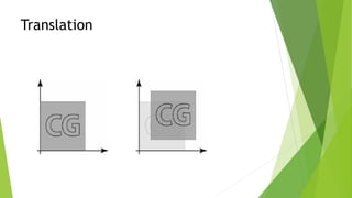 2D transformation (Computer Graphics) | PPT