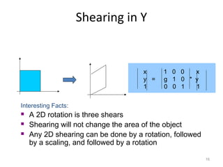 2d transformations | PPT