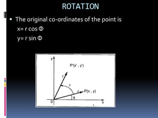 2D transformations | PPT