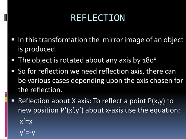 2D transformations | PPT