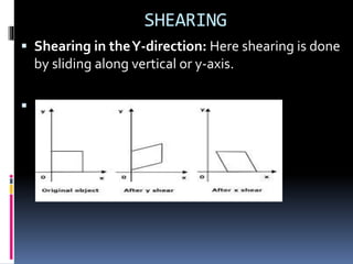 2D transformations | PPT