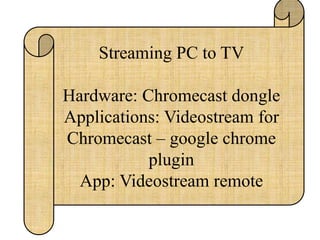 Streaming guides for beginners | PPTX