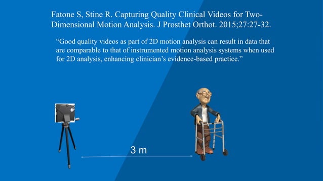 2D video Gait Analysis | PPTX | Foot Health | Diseases and Conditions