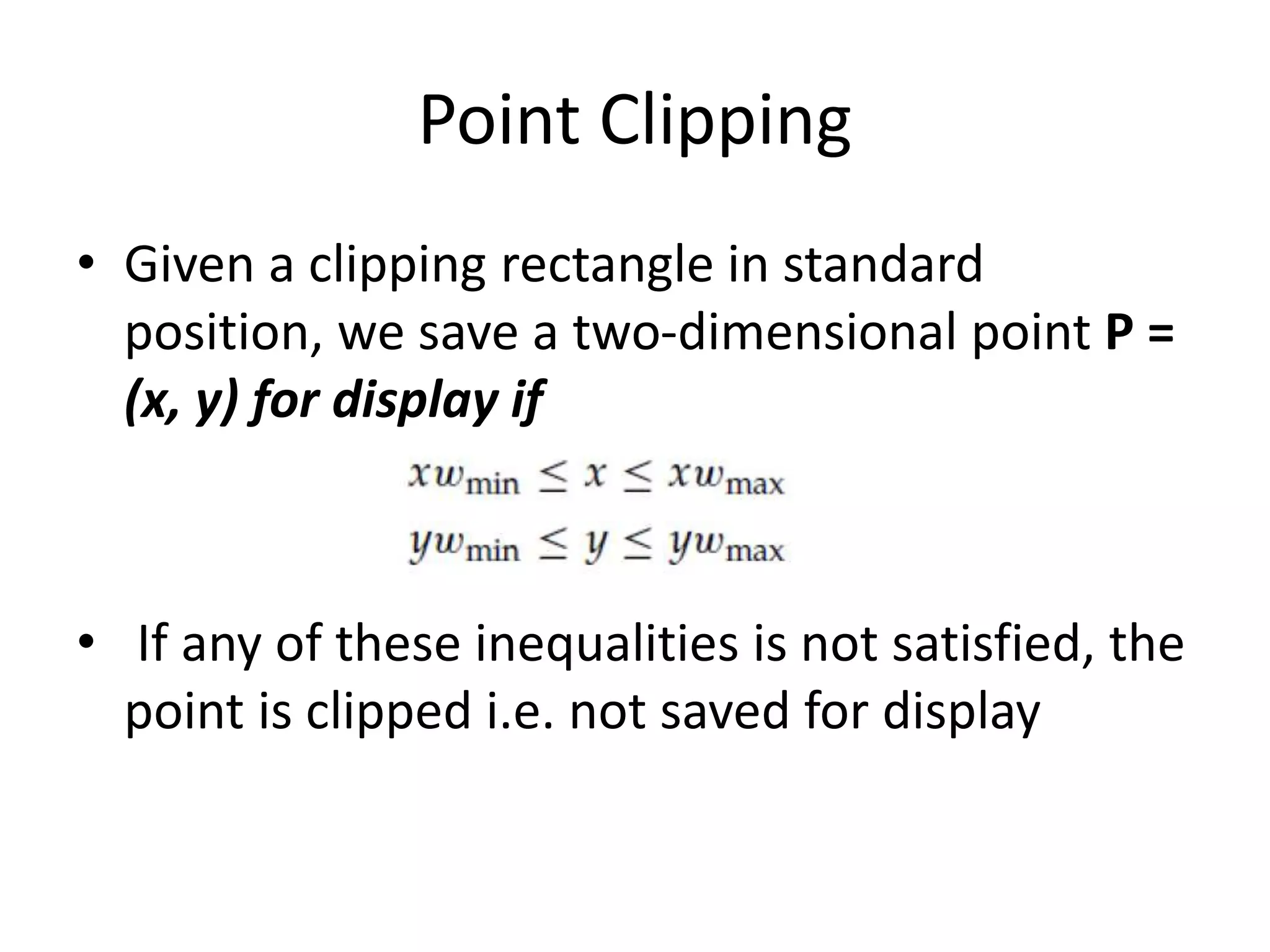 2 d viewing computer graphics | PPTX