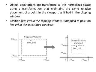 2 d viewing computer graphics | PPTX