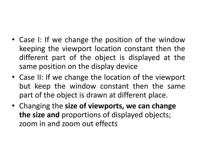2 d viewing computer graphics | PPTX
