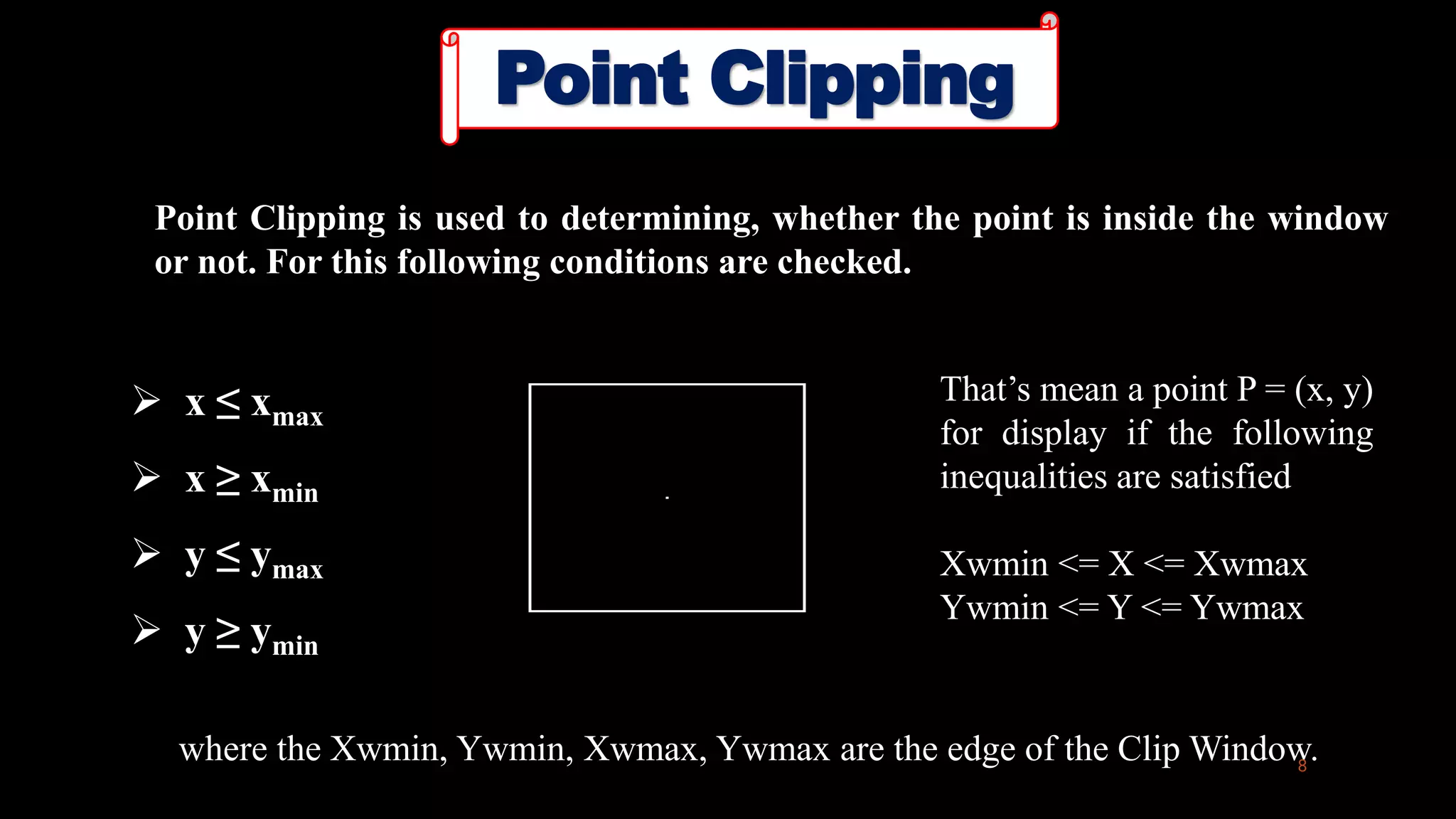 2D viewing & clipping | PPTX